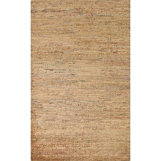 Earth-tone Contemporary Handmade Area Rug - 5'7" x 8'7" - Bed Bath ...