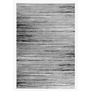 7' X 10' Grey Abstract Area Rug - 3'6" - Bed Bath & Beyond - 39616743