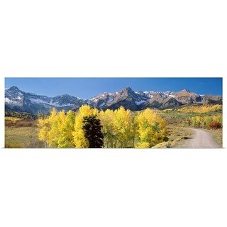 "Colorado, San Juan Mountains, Mt Sneffels Range, Dallas-Divide Road ...