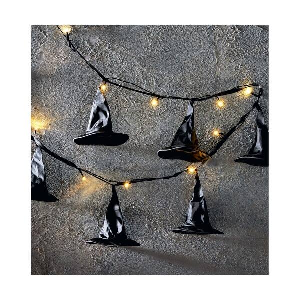witches hat string lights