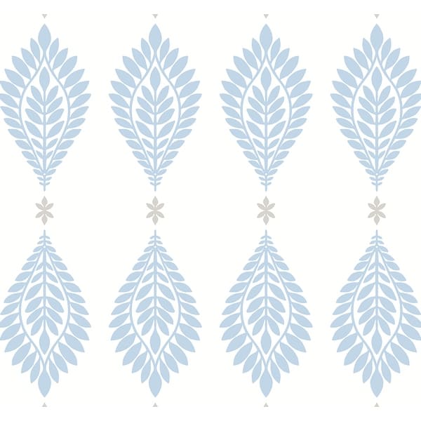 Luxe Haven Palm Frond Peel and Stick Wallpaper - 27 in. W x 18 ft. L ...