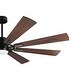 72"/80" DC Motor Indoor Ceiling Fan with Lights and Remote - Bed Bath ...