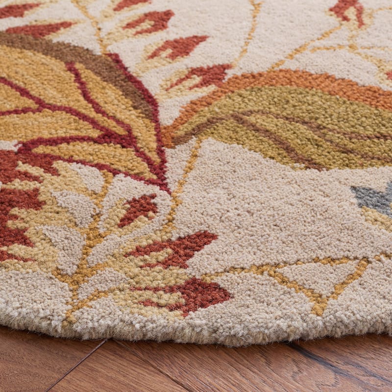 SAFAVIEH Handmade Blossom Gerga Modern Floral Wool Rug - On Sale ...