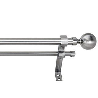 Versailles' Imperial Ball Double Rod Set (32in - 86in) - Bed Bath ...
