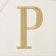 Avanti IVR/GLD Monogram 3-Piece Towel Set - 3 Pc Towel Set - Bed Bath ...