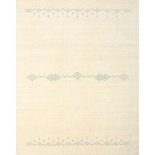 Ahgly Company Machine Washable Contemporary Vanilla Gold Area Rugs ...