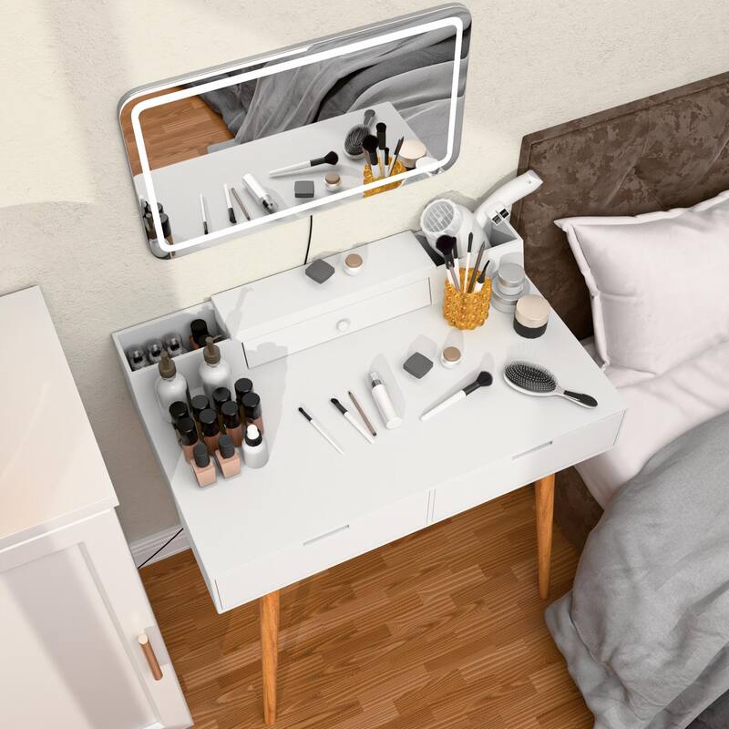 makeup vanity desk small