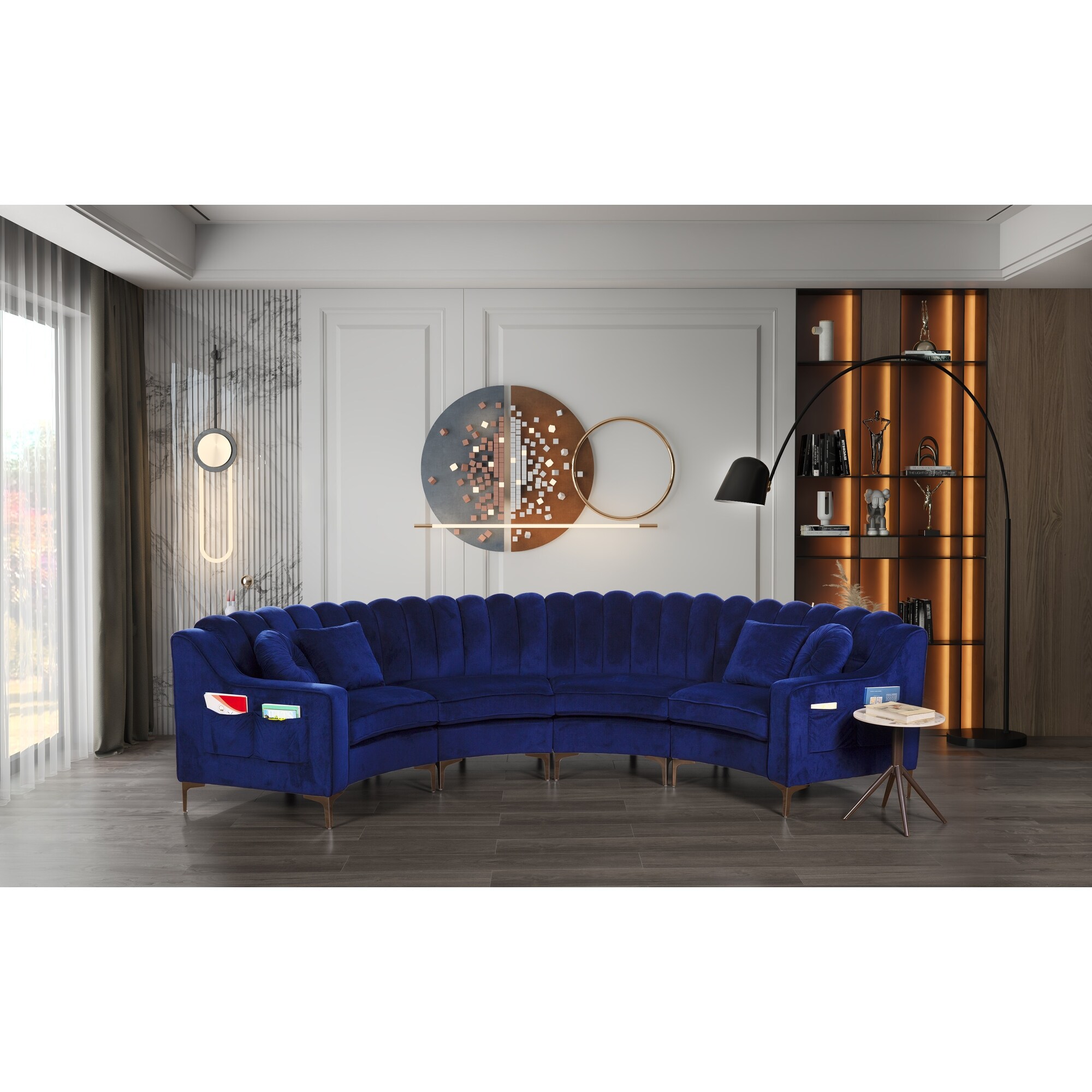 Round sofas furniture store