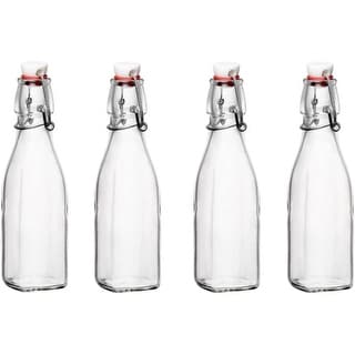 Bormioli Rocco Set of 4 Swing Top Bottles - 8.5 Ounce - Bed Bath ...