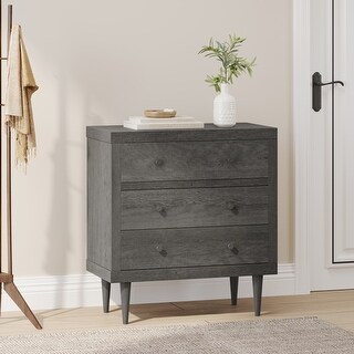 Nordic 3 Drawers Chest for Bedroom - Minimal Design - Bed Bath & Beyond ...