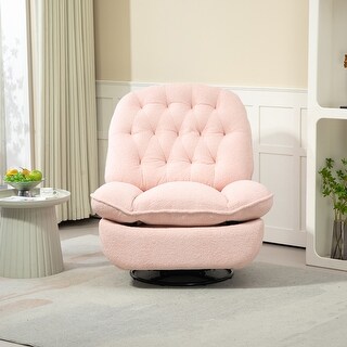 360° Swivel Recliner Adjustable Chair Pink Glider Swivel Reclining Sofa ...