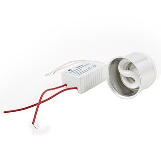 Plastic Cover 220-240V AC 5W Rectangle Fluorescent Lamps Light Ballast ...