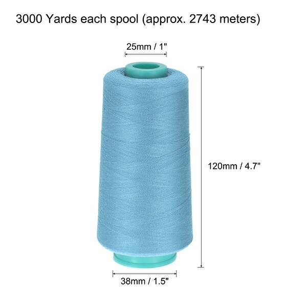 3000 Yards 40S/2 All-Purpose Polyester Sewing Thread, 1 Pcs - Bed Bath ...