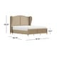 Hillsdale Sausalito Wood and Cane Wingback Bed - Bed Bath & Beyond ...