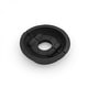Black Aluminum Radiator Flange 0.5" (IPS) 0.8" ID 3.13" OD Escutcheon ...