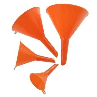 Heavy-Duty 4-Piece Plastic Funnel Set - Bed Bath & Beyond - 39914769