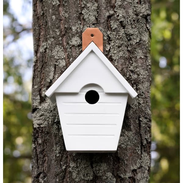 Classic Cottage Bird House - Pure Copper Roof By Good Directions - On ...