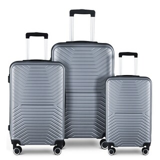 Luxurious Luggage Horizontal Texture Finish, Travel Luggage Sets ...