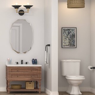 Broni 22-inch Venetian Style Wall Mirror - 22 x 27'' - 22 x 27'' - Bed ...