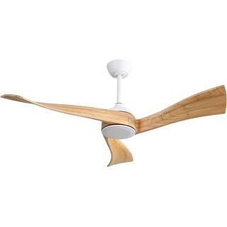 56 Inch Ceiling Fan with Lights Remote Control Dimmable Light ...