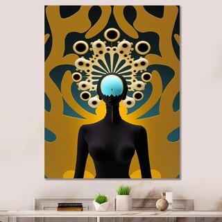 Designart "True Nature Revealed" Religious Landscape Canvas Wall Art ...