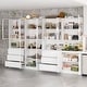 Modular Buffet and Display Cabinet - Modular Design in Pristine White ...