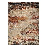 Alurea Bastia Orange Abstract Area Rug - On Sale - Bed Bath & Beyond ...