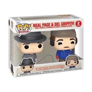 Funko POP! Movies Planes, Trains and Automobiles Neal Page & Del ...