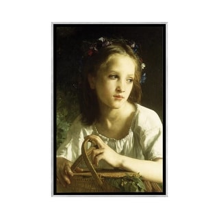 iCanvas "La Petite Ophelie, 1875 " by William-Adolphe Bouguereau Framed ...
