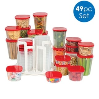 Swirl Around Carousel with Food Containers - Bed Bath & Beyond - 22696234