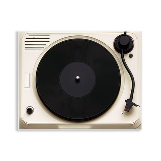 Stupell Classic Tunes Turntable Wall Plaque Art Design By Annabelle ...