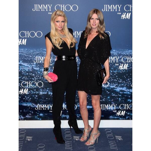 Paris Hilton Nicky Hilton At Arrivals For Jimmy Choo For H&M Shoe ...