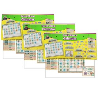 (3 St) Rustic Bloom Calendar Bb St - Bed Bath & Beyond - 28786529