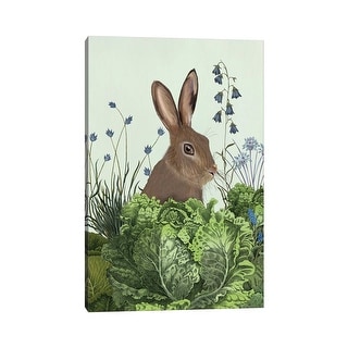iCanvas "Cabbage Patch Rabbit II" by Fab Funky Canvas Print - Bed Bath ...