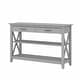 Key West Console Table with Drawers and Shelves by Bush Furniture - Bed ...