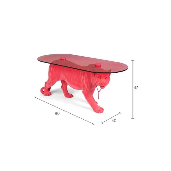 tiger side table