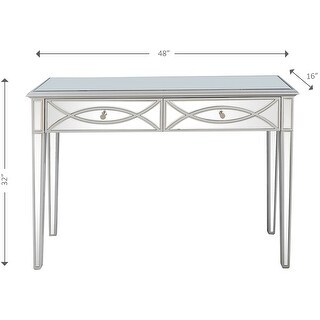 Contemporary Hallway Entryway Home Decorative Helena Console Table With ...