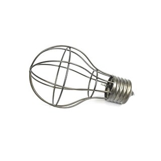 Urbanely Flashy Metal Light Bulb Sculpture, Silver - Bed Bath & Beyond ...