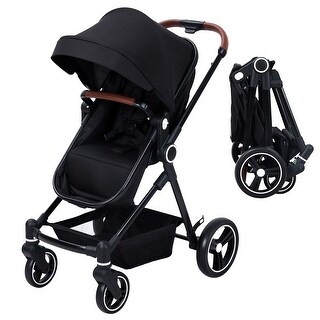 2 in1 Baby Stroller, High Landscape Infant Stroller - Bed Bath & Beyond ...