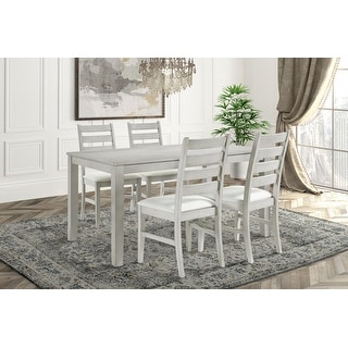 New Classic Furniture Millwood Driftwood 5-Piece Dining Set - Bed Bath ...