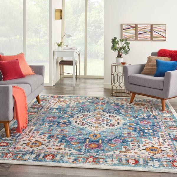 Nourison Passion Vintage Center Medallion Area Rug - Bed Bath & Beyond ...
