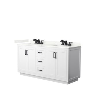 Miranda 66-inch Double Vanity, Quartz Top - Bed Bath & Beyond - 39583919