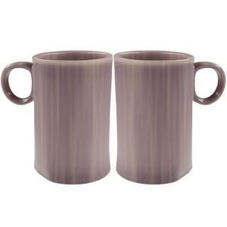 Stoneware Loop Handle Mugs Set of 2 - Honey Brown - Bed Bath & Beyond ...