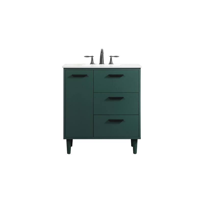 Green 24 in Bathroom Vanities - Overstock