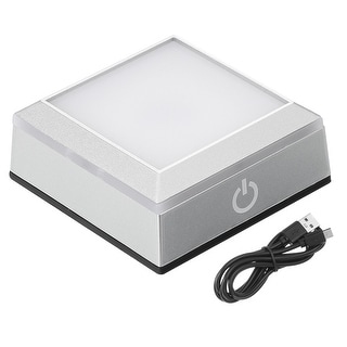 LED Light Base Non-Slip Display Stand, LED 6 Lighting Mode Multicolor ...