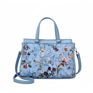 Mellow World Stellan Floral Print Satchel Bag - Bed Bath & Beyond ...
