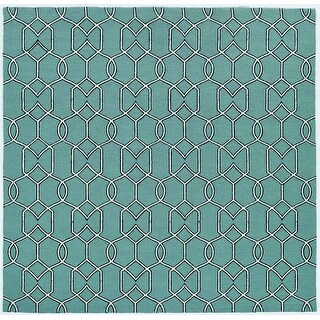 7' Square UV treated Polypropylene Spa Area Rug - 3'6" Round - Bed Bath ...