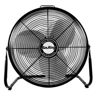 Air King 18" 3190 CFM 3-Speed Industrial Grade Floor Fan - Natural ...