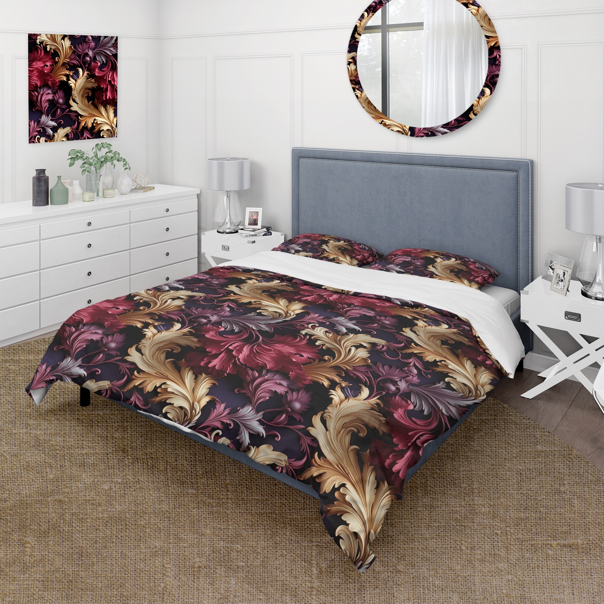 Purple Damask Bedding - Bed Bath & Beyond