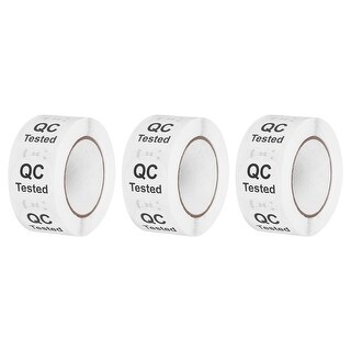 QC Tested Labels, Round Inventory Quality Control Stickers for ...